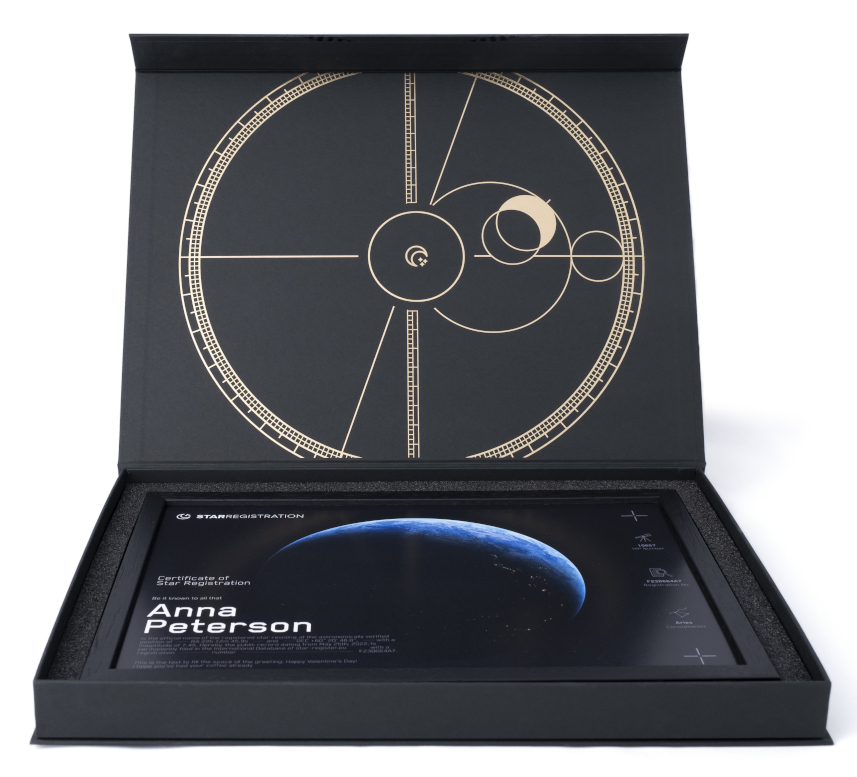 Name A Star Gift - Zodiac Star Registration